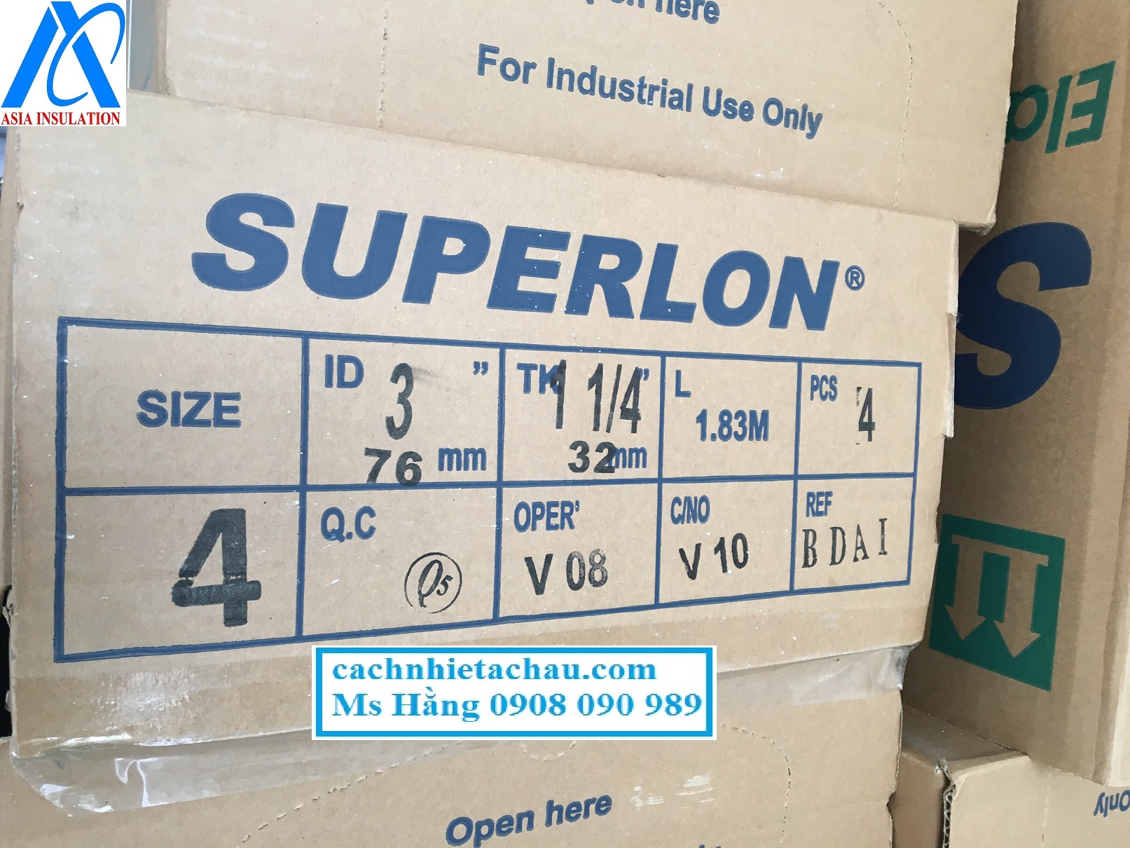 Ống superlon cách nhiệt ống đồng - Superlon Malaysia Insulation - CÔNG ...
